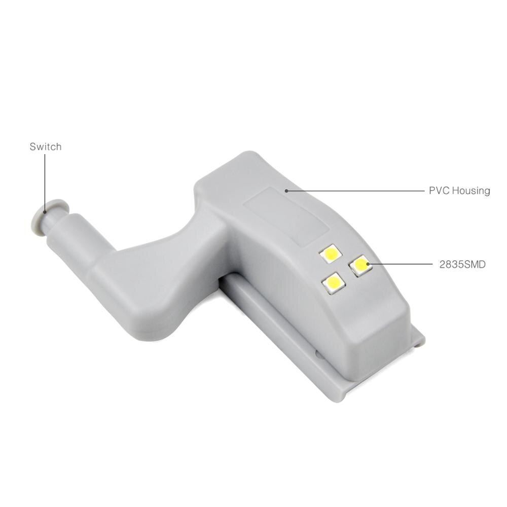 10pcs LED Inner Hinge Lamp Under Cabinet Lights Un... – Grandado