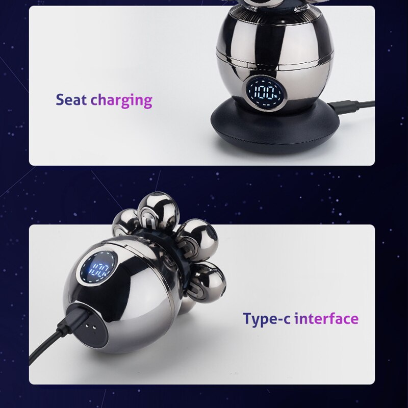 Electric Shaver7D Floating Cutter Head Base Chargi... – Grandado