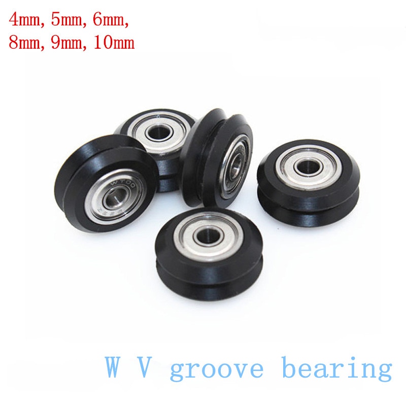 10 stks/partij BW25 4mm-10mm W V groef lager Openb... – Grandado