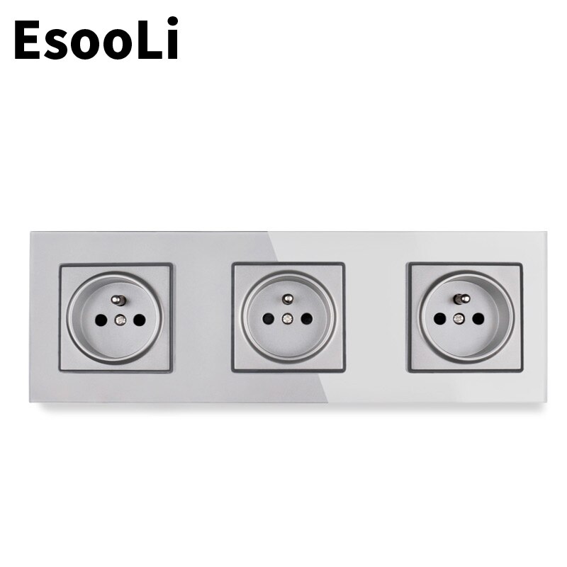 Esooli Black Crystal Glass Panel French Standard W... – Grandado