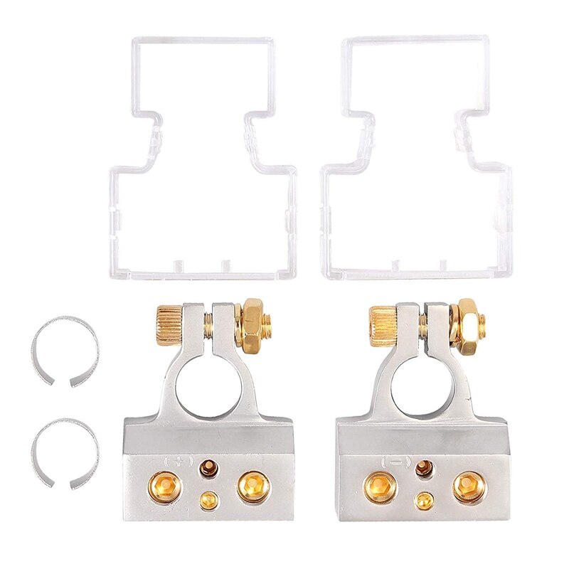 2 Stuks 0/4/8/10 Gauge Awg Auto Batterij Terminal ... – Vicedeal