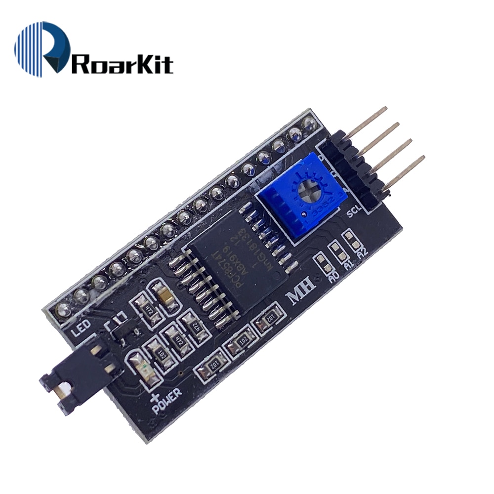5v 1602 Hd44780 Modul Blauen Bildschirm Weiß Code 16x2 Zeichen Lcd