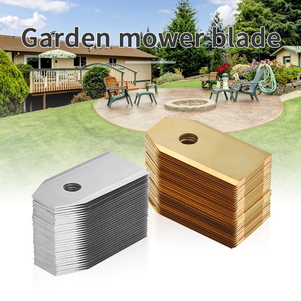 Lawn Robot Blade Golden Titanium Plating Lawn Move... – Grandado