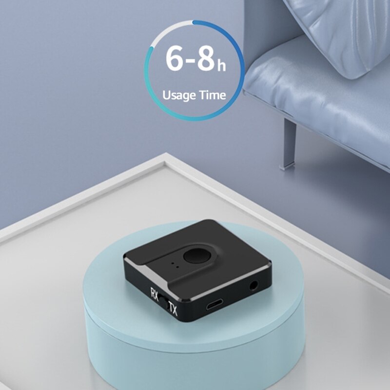 2 In 1 Bluetooth-compatible 5.0 Adapter Audio Tran... – Grandado