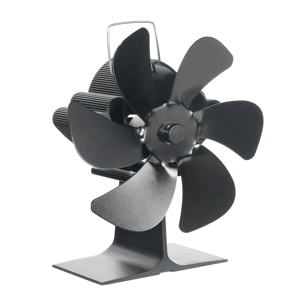 6 Blades Fireplace Fan Real Fire Fireplace Fan Hou... – Vicedeal