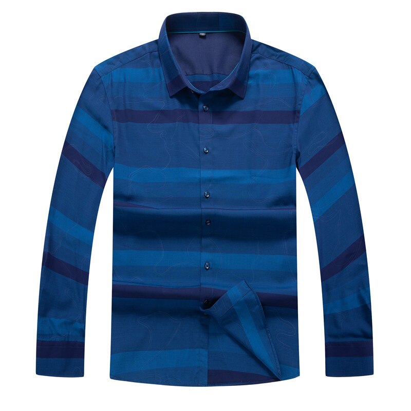 plus size 8XL Men's shirt Spring men casual long s... – Vicedeal