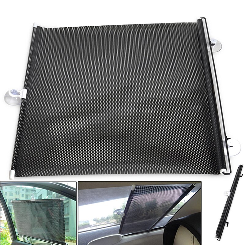 Schwarz Vorhänge Rollos Auto Sicher Universal- Sch... – Grandado