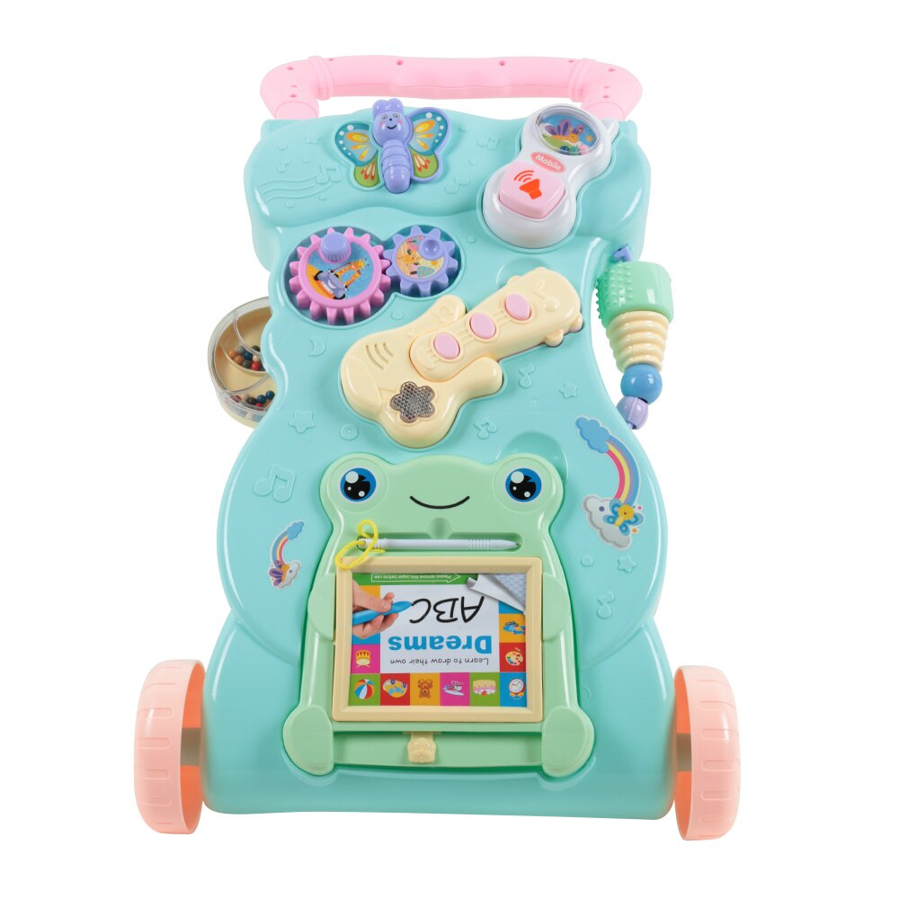 Baby Walkers Toddler Safety With Wheels Trolley Si... – Grandado