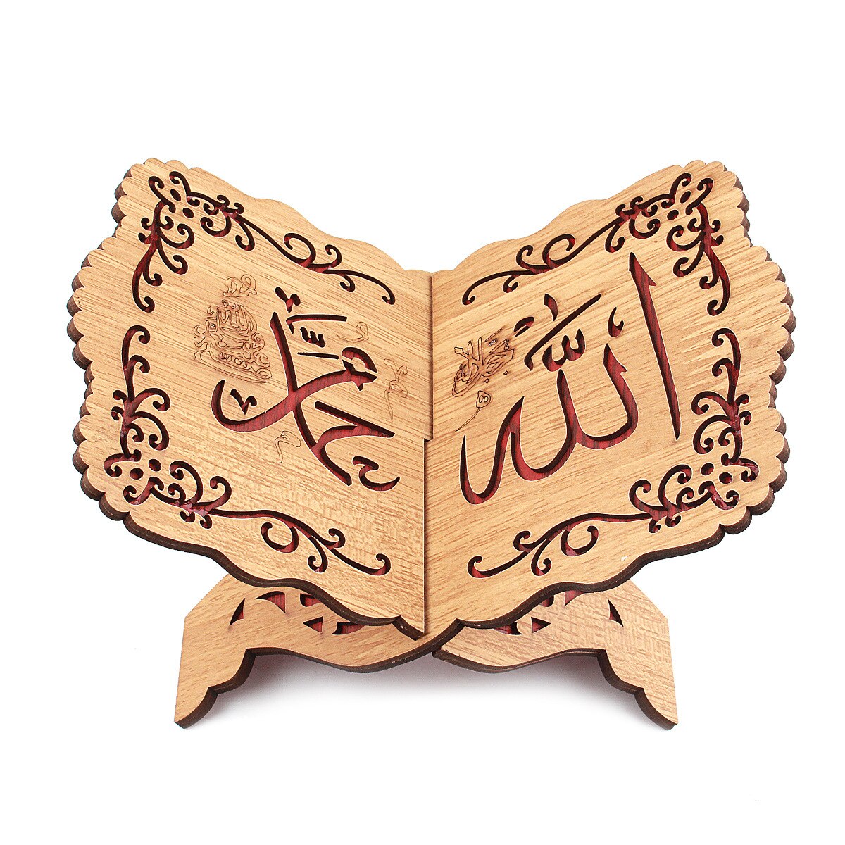 20x30cm Wooden Medium Bookshelf for Muslims Islami... – Vicedeal