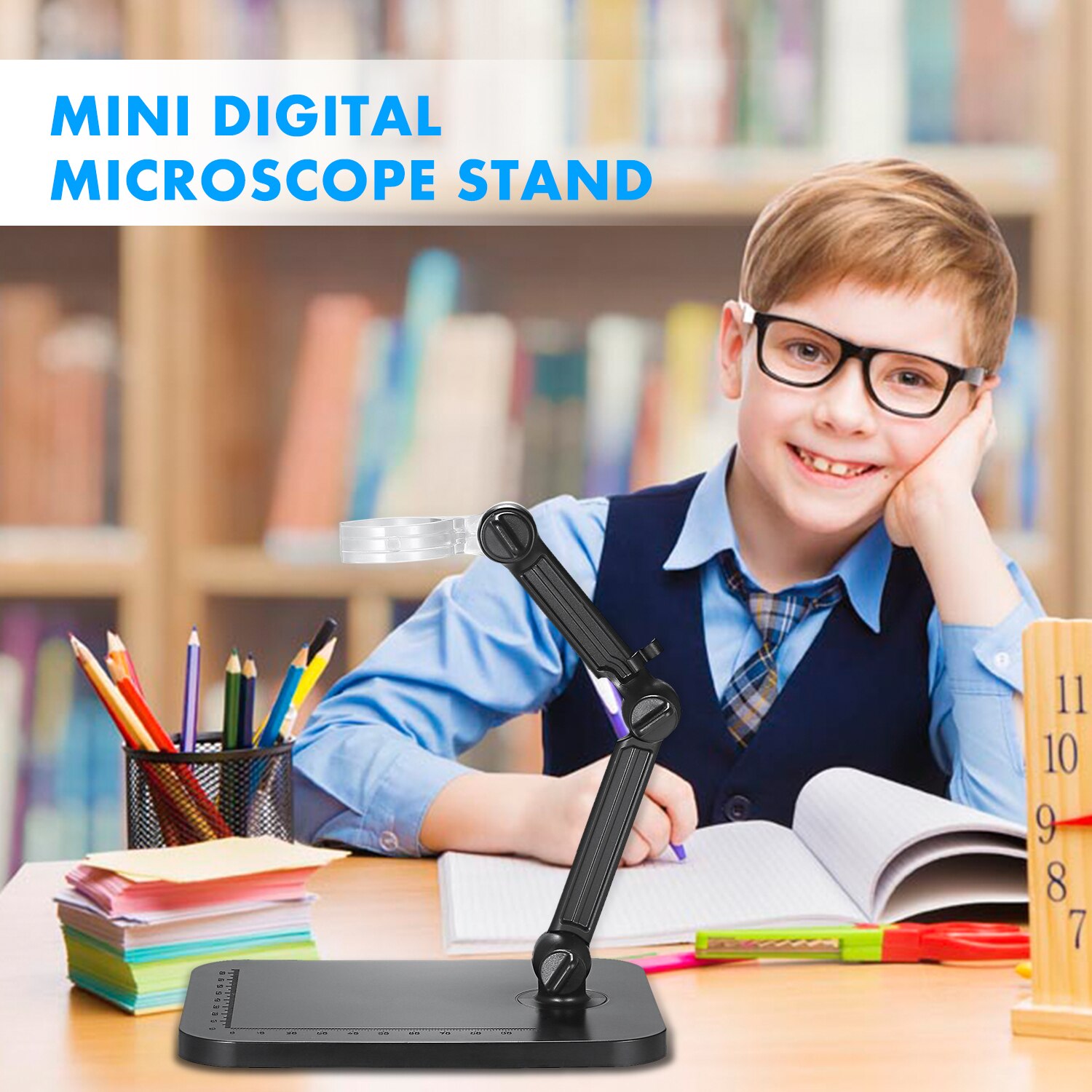 Mini Digital Microscope Stand Magnifier Camera Sta... – Grandado