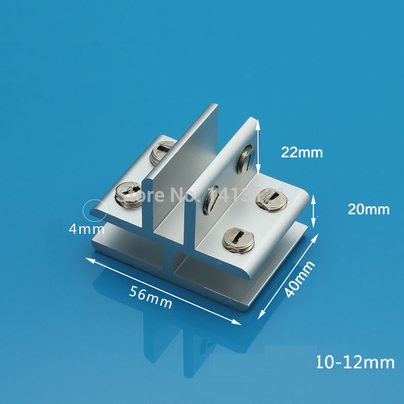 12MM Aluminum glass clamp T window clamp folder sh... – Grandado