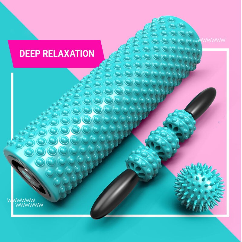 Fitness Foam Roller Muscle Relaxation Roller Pilat... – Grandado