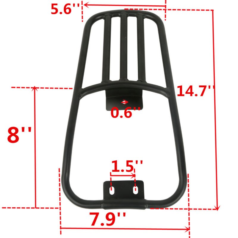 Motorcycle Rear Luggage Rack For Harley Softail De... – Vicedeal