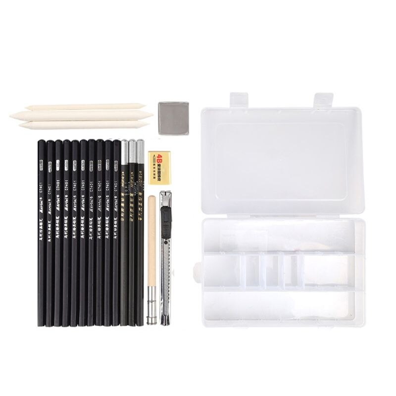 Sketch Drawing Pencil Charcoal Sketch Tool Brush S... – Vicedeal