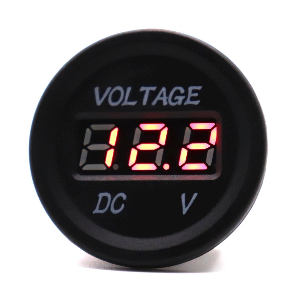 12V Car LED Display Voltmeter Waterproof for Boat ... – Vicedeal