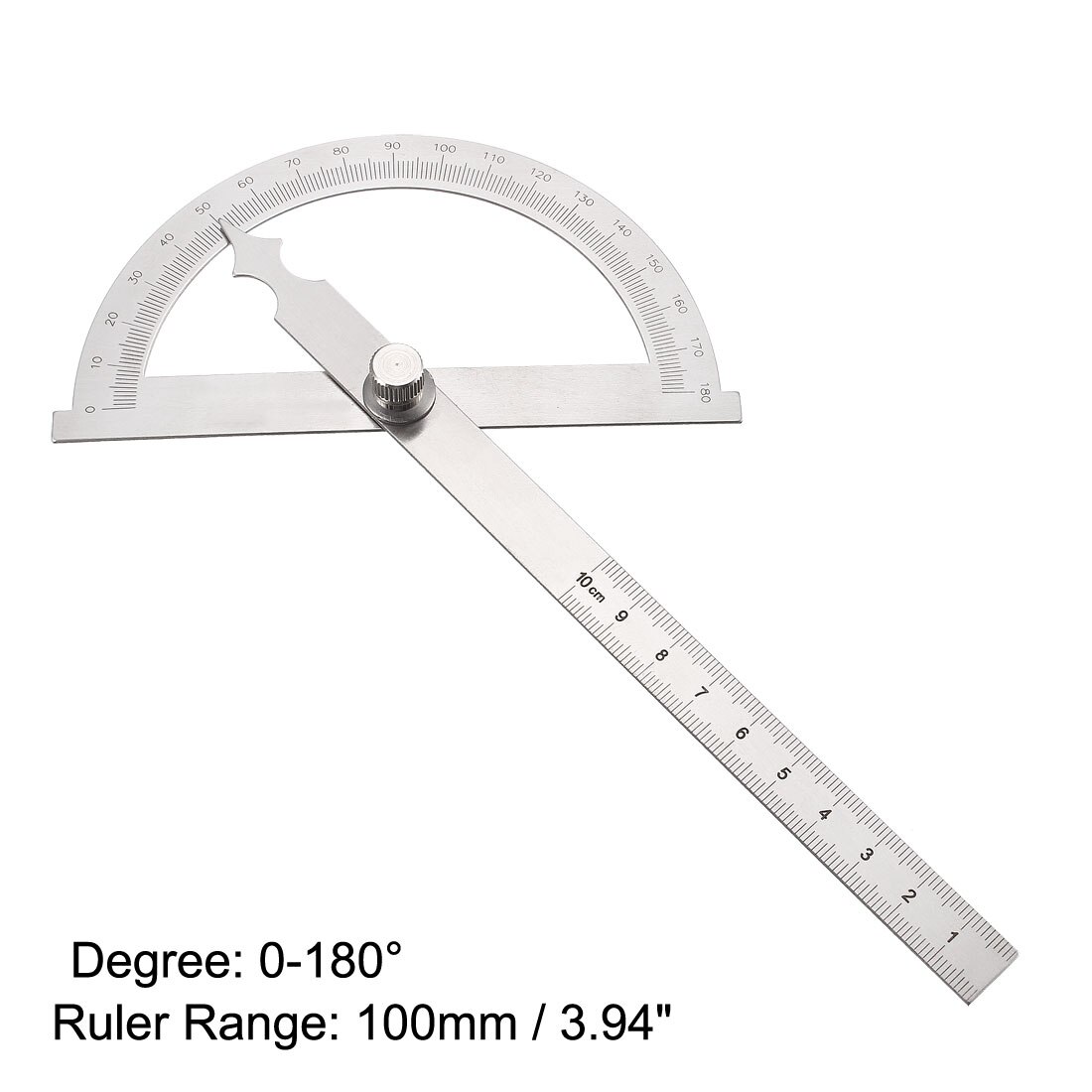 uxcell Protractor Angle Finder 0-180° Round Head w... – Grandado