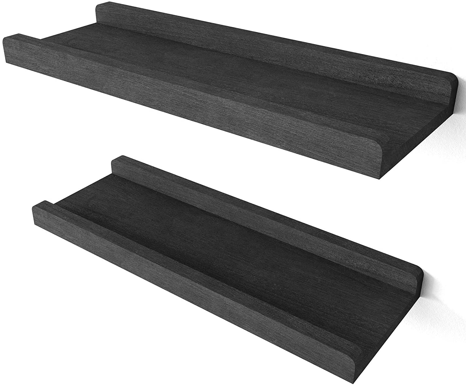 Drijvende Planken Wandmontage Set Van 2 Rustieke H... – Grandado