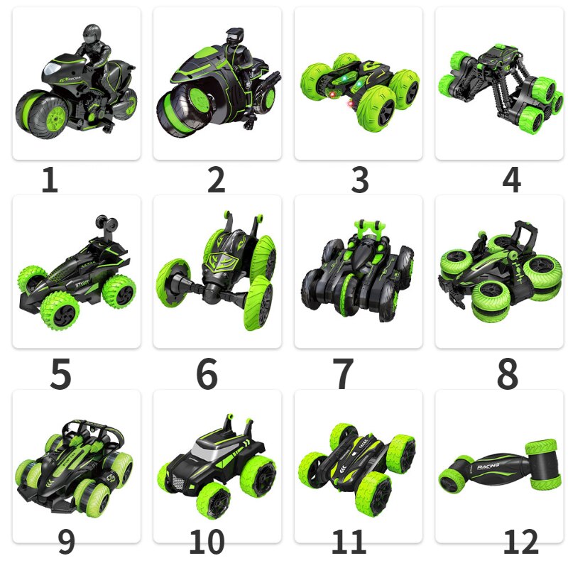 2.4Ghz 3D RC Stunt Car Rotating Drift Fancy Stunt ... – Vicedeal