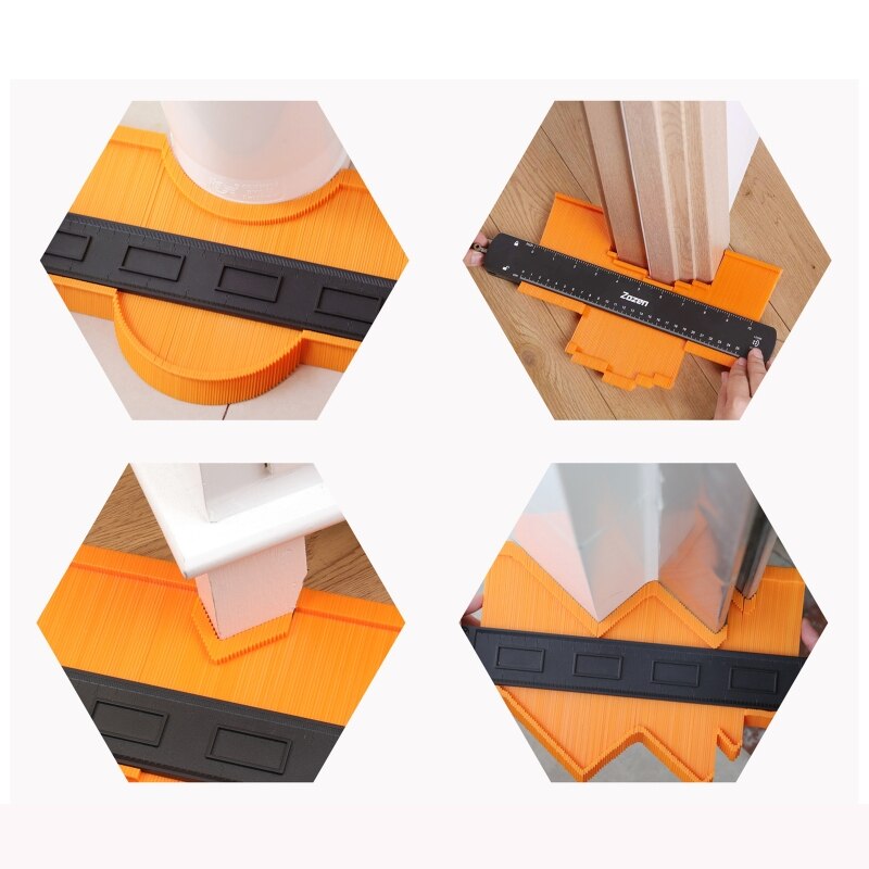 Contour Gauge (6/10 Inch Lock) Profile Tool Adjust... – Vicedeal