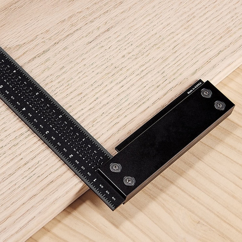 Aluminum Signature Precision Square Ruler for Meas... – Vicedeal