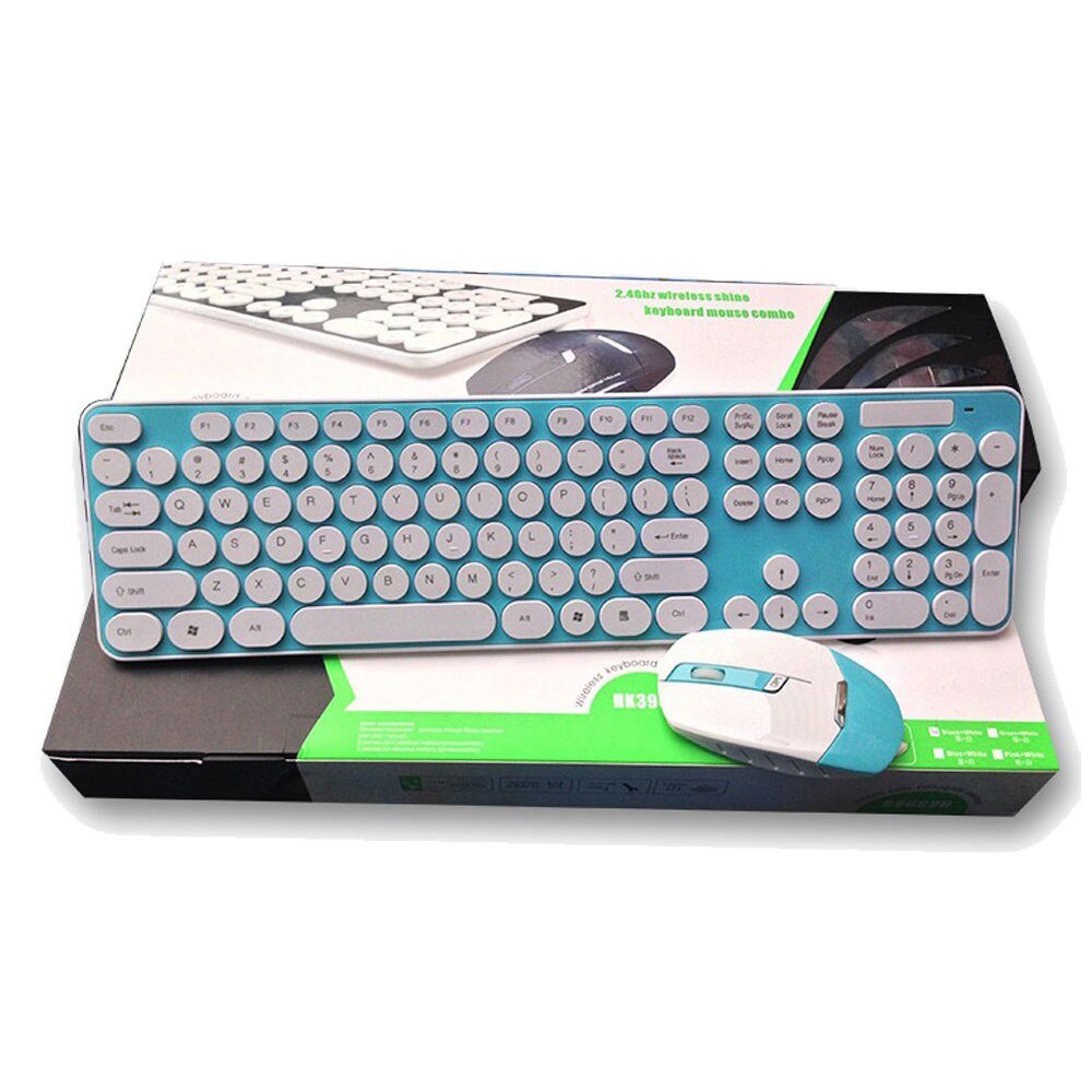 DeepFox 2.4G USB Wireless Keyboard Mouse Combo Mut... – Vicedeal