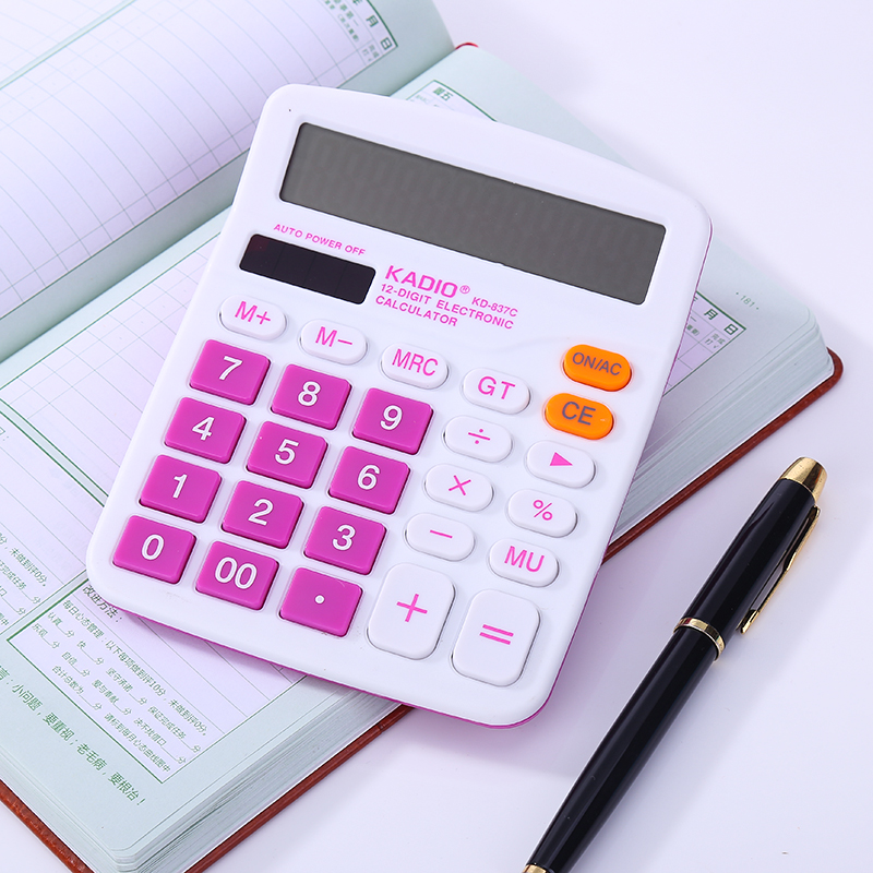 Colorful Electronic Desktop Calculator with Big Bu... – Vicedeal