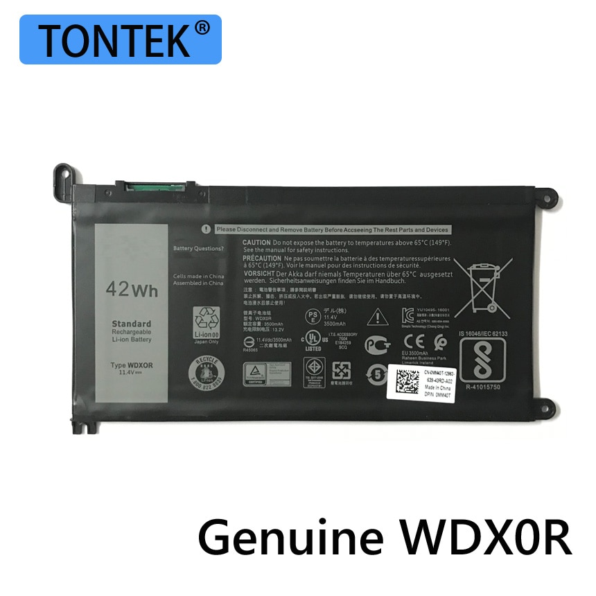 Genuine WDXOR Laptop Battery For Dell Inspiron 13 ... – Grandado