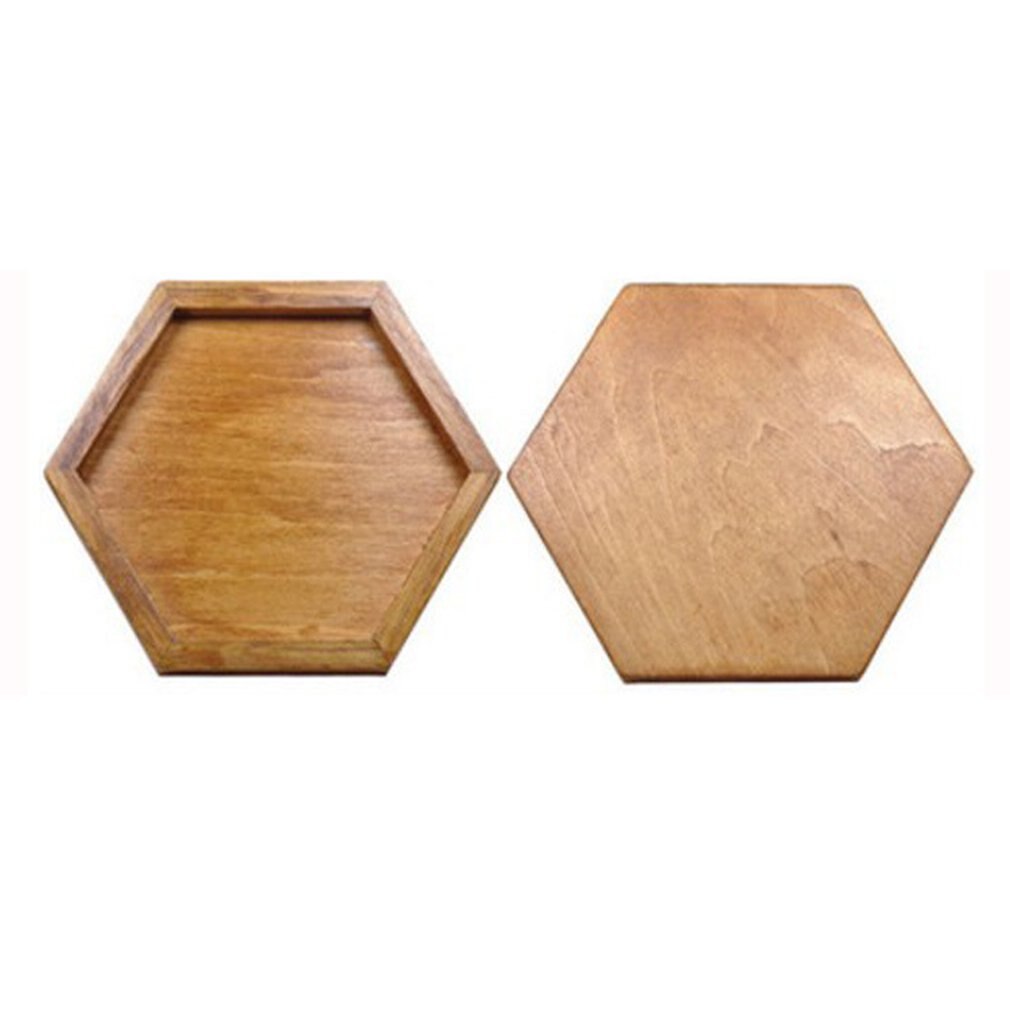 Geometric Shape Wooden Puzzles Toys Polygon Block ... – Grandado