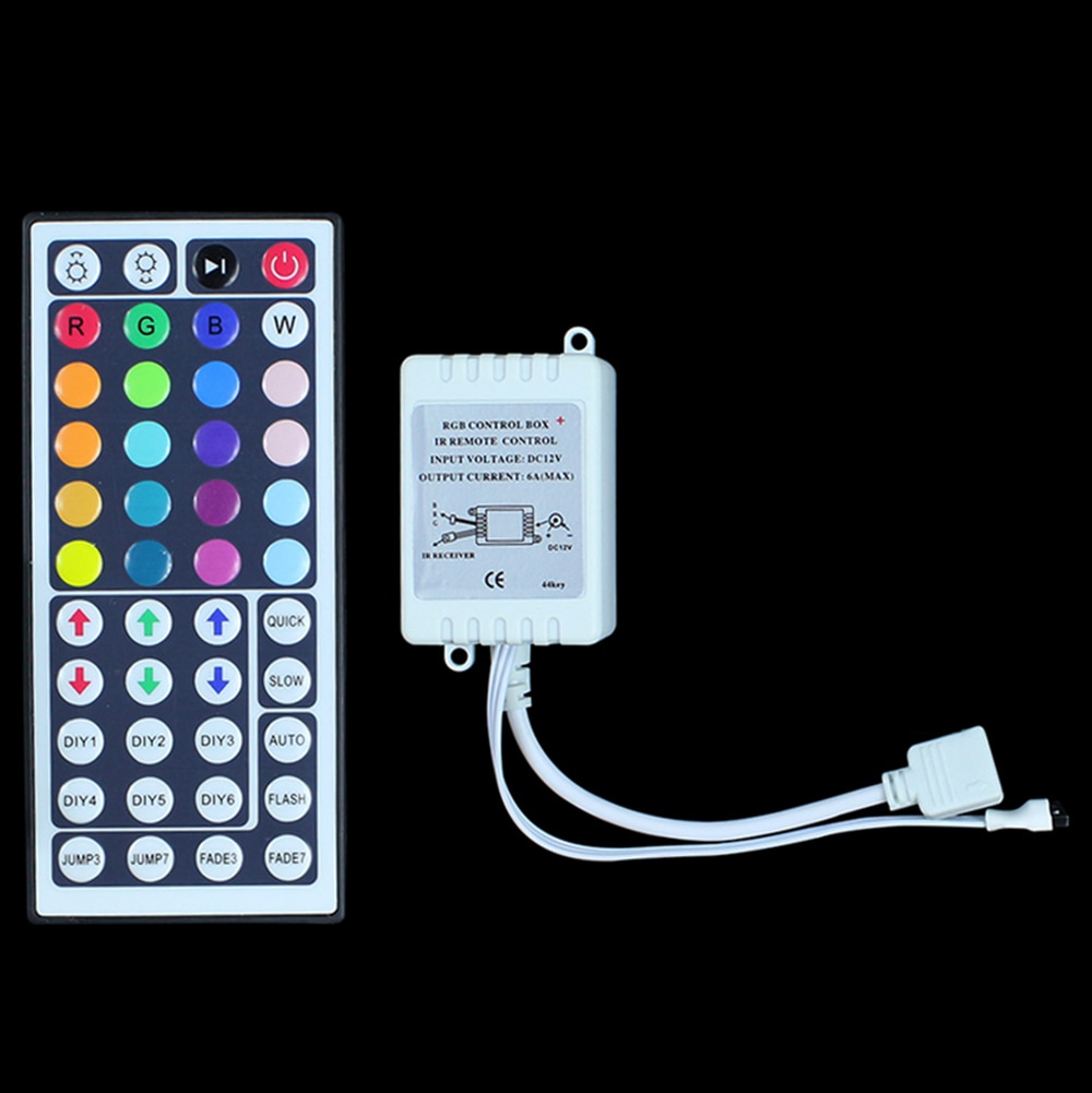 Led controller 44 nøgler 24 nøgler led ir rgb cont... – Grandado