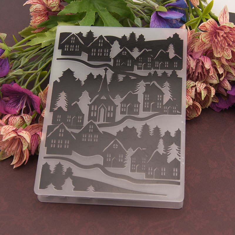 House Embossing Folder for Card Making Floral DIY ... – Grandado