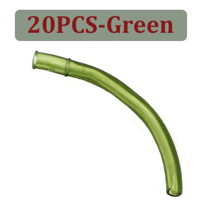 20PCS Hook Sleeve Tube Hair Rig Withy Pool Line Al... – Grandado