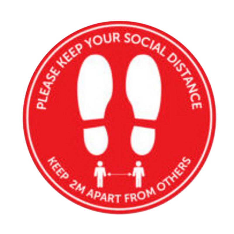 5Pcs/Set Anti-slip Self Adhesive Social Distancing... – Grandado