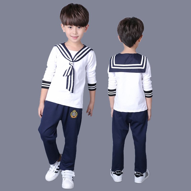 Autumn 100% Cotton kindergarten Boys School Class ... – Vicedeal
