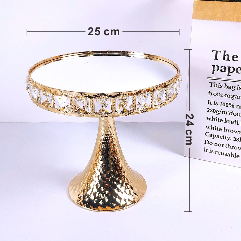 1pcs Wedding Cake Stand Square crystal Birthday Pa... – Vicedeal