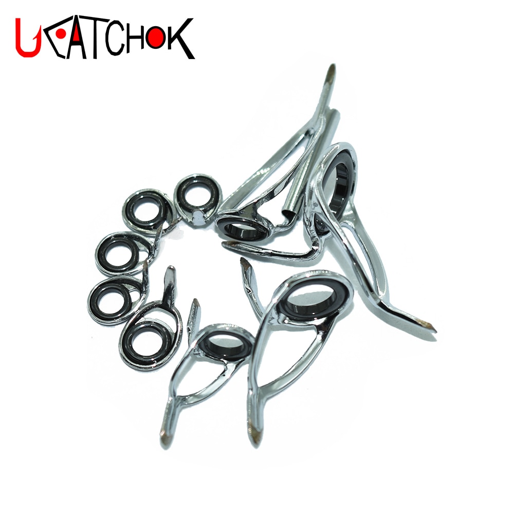 9pcs/Kit Baitcasting Rod SiC Ring stainless steel ... – Vicedeal