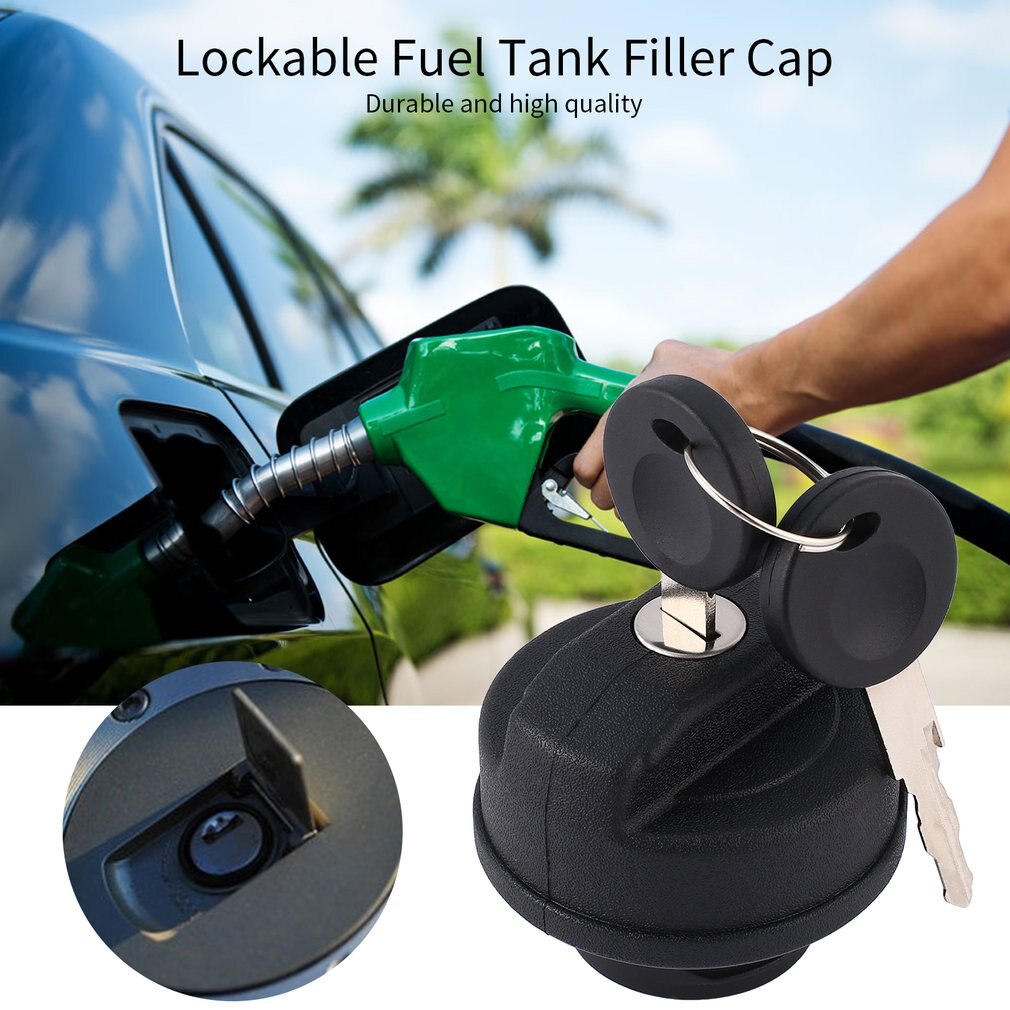 Premium Fuel Tank Filler Lockable Cap Cover With 2... – Grandado