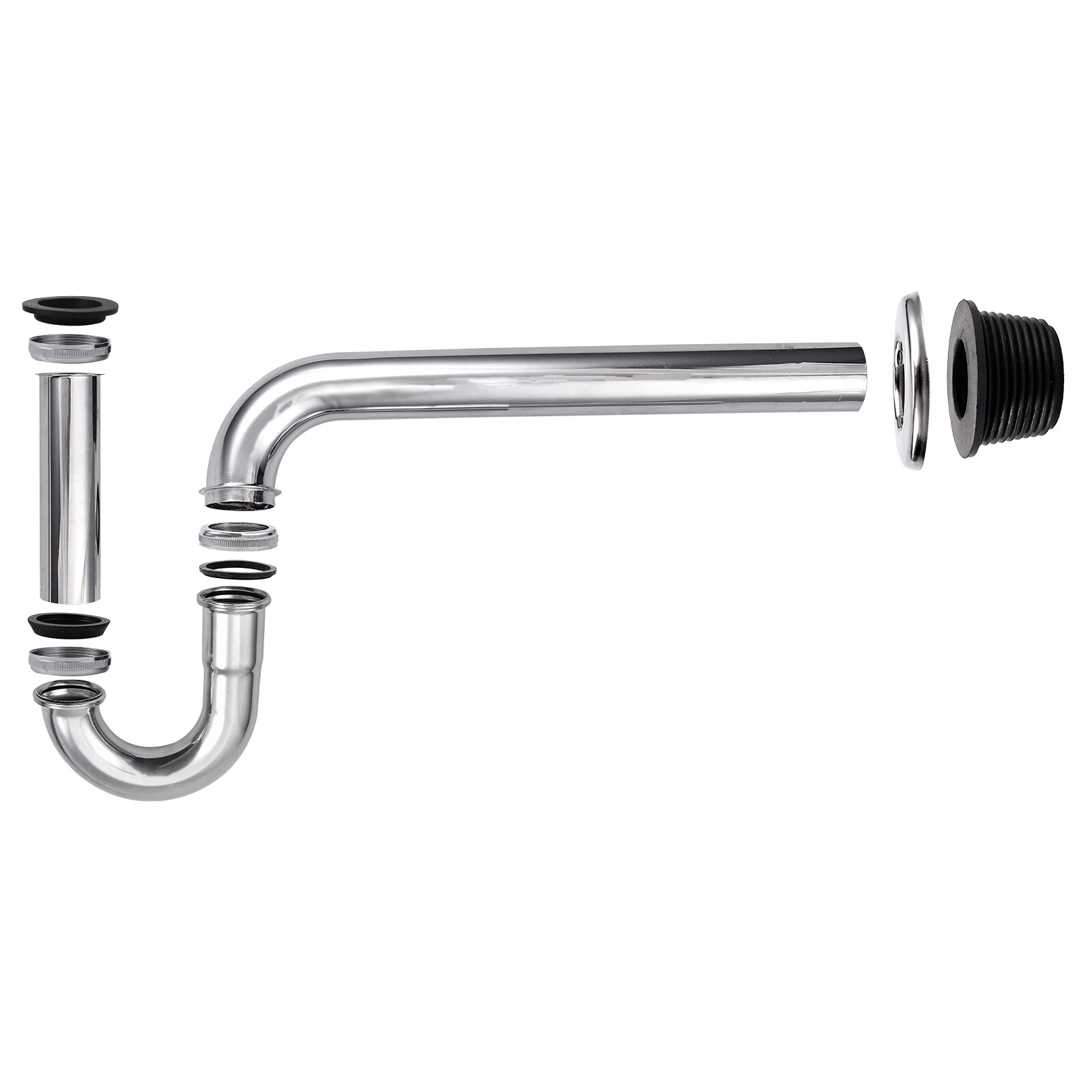 Proster Universal Tube Siphon For Washbasin Vanity... – Grandado