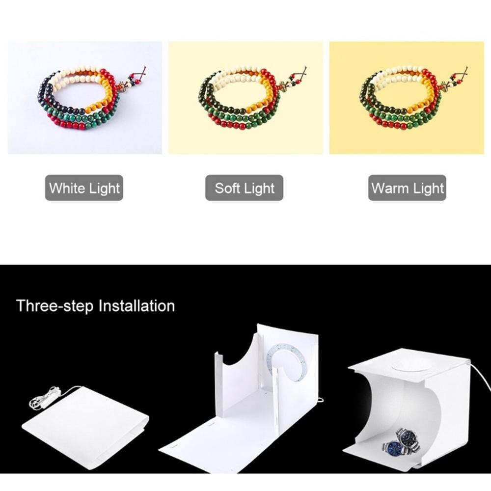 Mini Ring Lightbox Folding Studio Portable Soft Bo... – Grandado