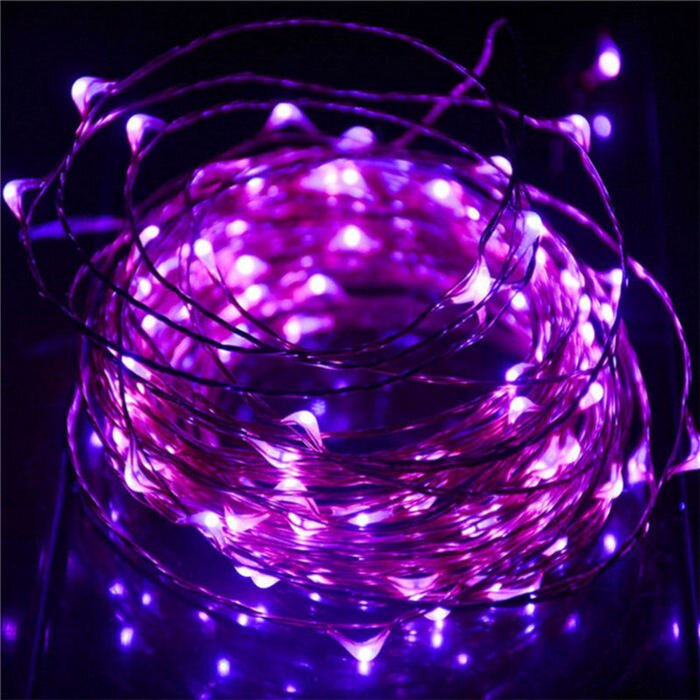 Wrumava 5 M Koperdraad LED String Lights 50 LED St... – Grandado