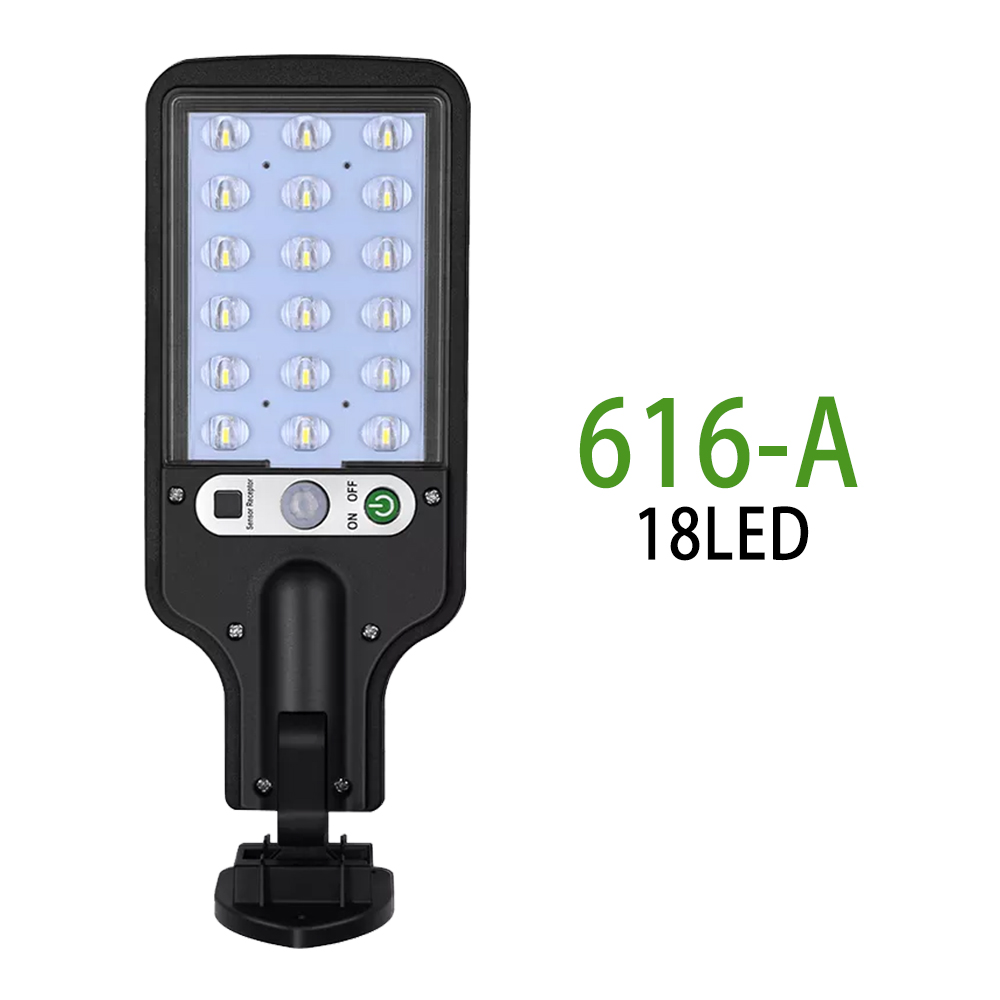 Led solcellslampa utomhus solar gatubelysning 3 lä... – Grandado