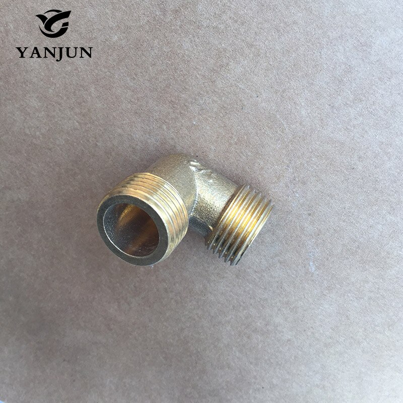 90 Degree Elbow 1/2"BSP male to 1/2"BSP male Brass... – Grandado