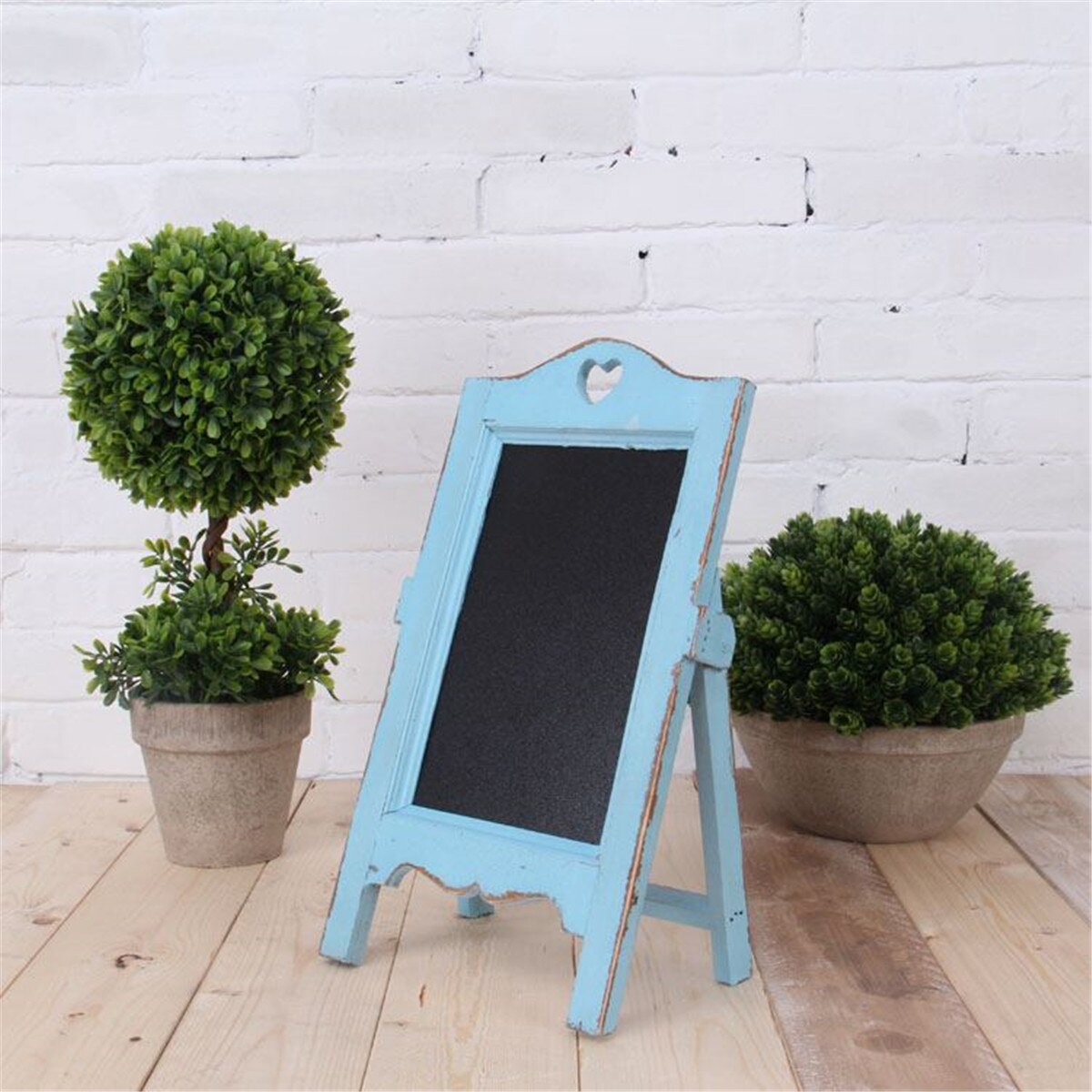 Wooden Vintage Chalk Board Blackboard Signs Memo M... – Grandado