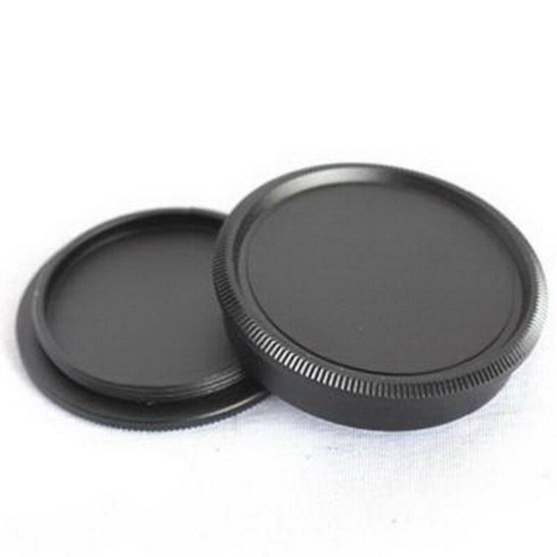 2 Pcs Metal Body Cap and Lens Rear Cap Set & 1 Pcs... – Vicedeal