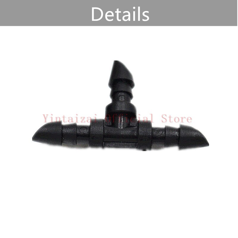 1/4" Insert Barb Connector Tee (7 x 4 mm) Barb Fit... – Vicedeal