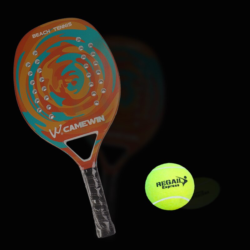 Carbon Beach Tennis Paddle Racket Soft EVA Face Ra... – Vicedeal