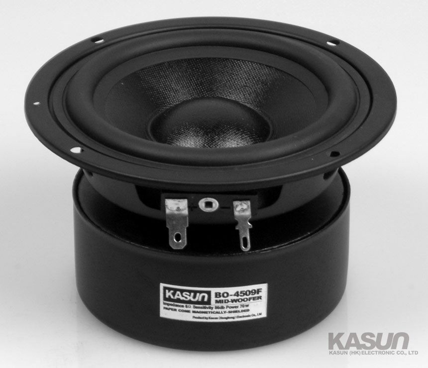1PCS Kasun BO-4509F 4'' midrange speaker magnetism... – Grandado