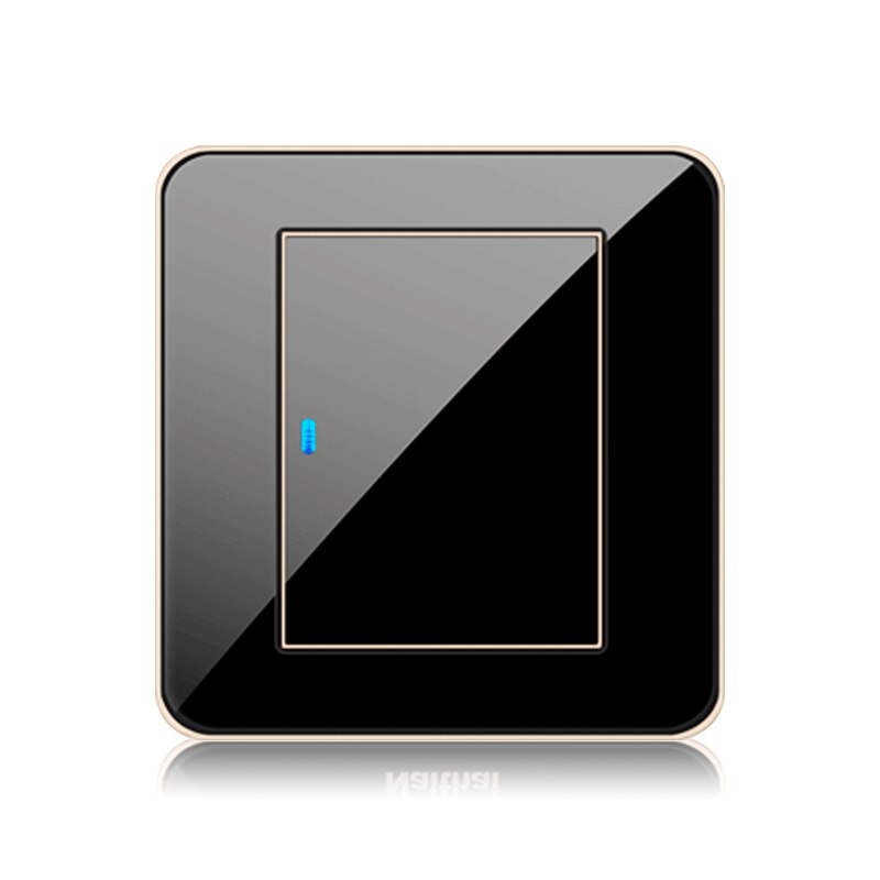 Household switch socket any point Type 86 Black Mi... – Grandado