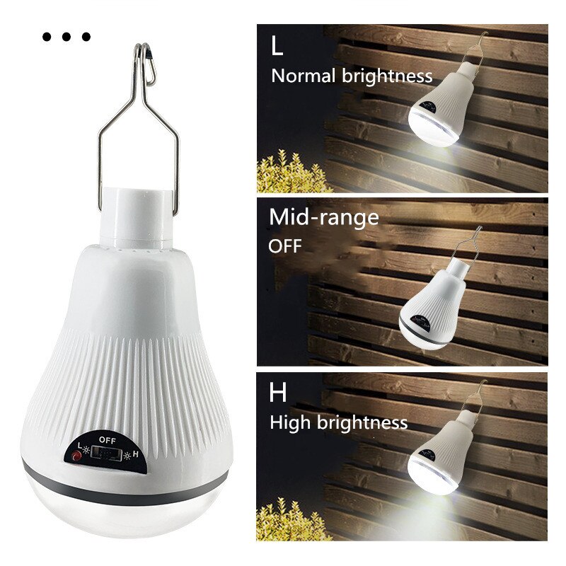 LED solar light bulb outdoor waterproof 20leds sol... – Vicedeal