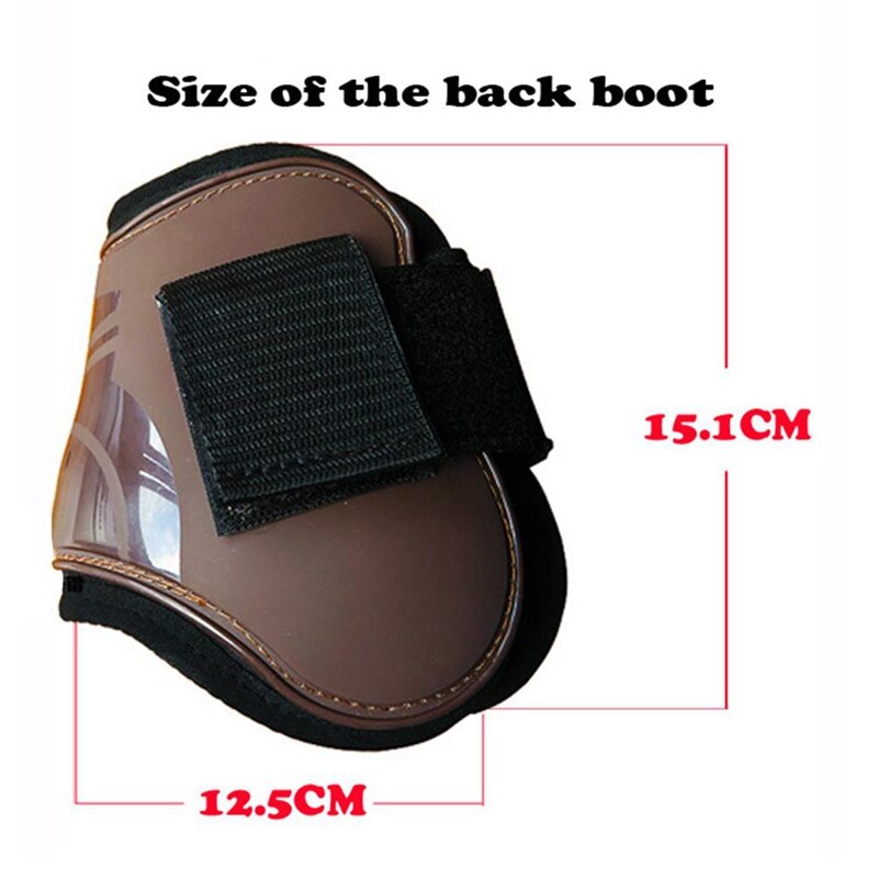 4 PCS Front Hind Leg Boots Adjustable Horse Leg Pr... – Vicedeal