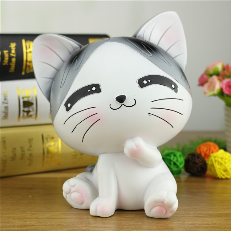 Piggy Bank Couple Private Cat Sweet Cat Piggy Bank... – Grandado